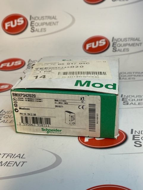 Schneider BMXP342020 CPU340-20 Modules Ethernet - FUS Industrial
