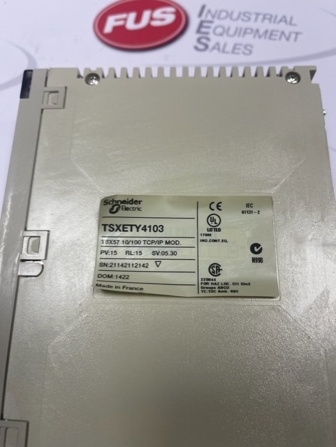 Schneider TSXETY4103 Ethernet TCP/IP Module - FUS Industrial