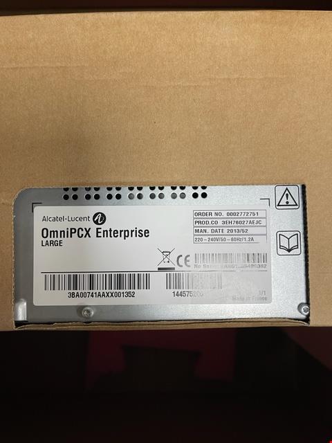 Alcatel Lucent Omnipcx Enterprise Large With Gateway Driver And Call Server Unit Fus Industrial