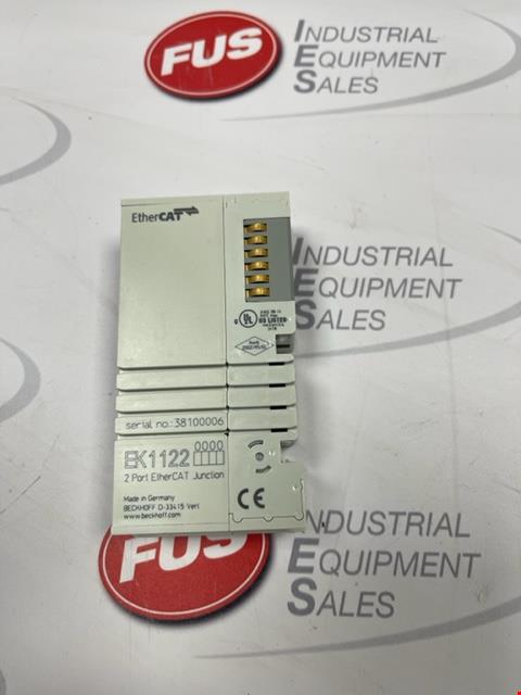 Beckhoff EK1122 Ethernet Junction Module - FUS Industrial