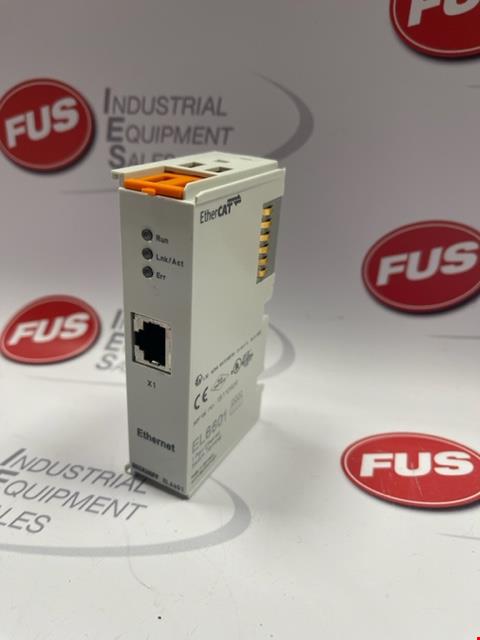 Beckhoff EL6601 1 Port Eternet Switch Terminal - FUS Industrial