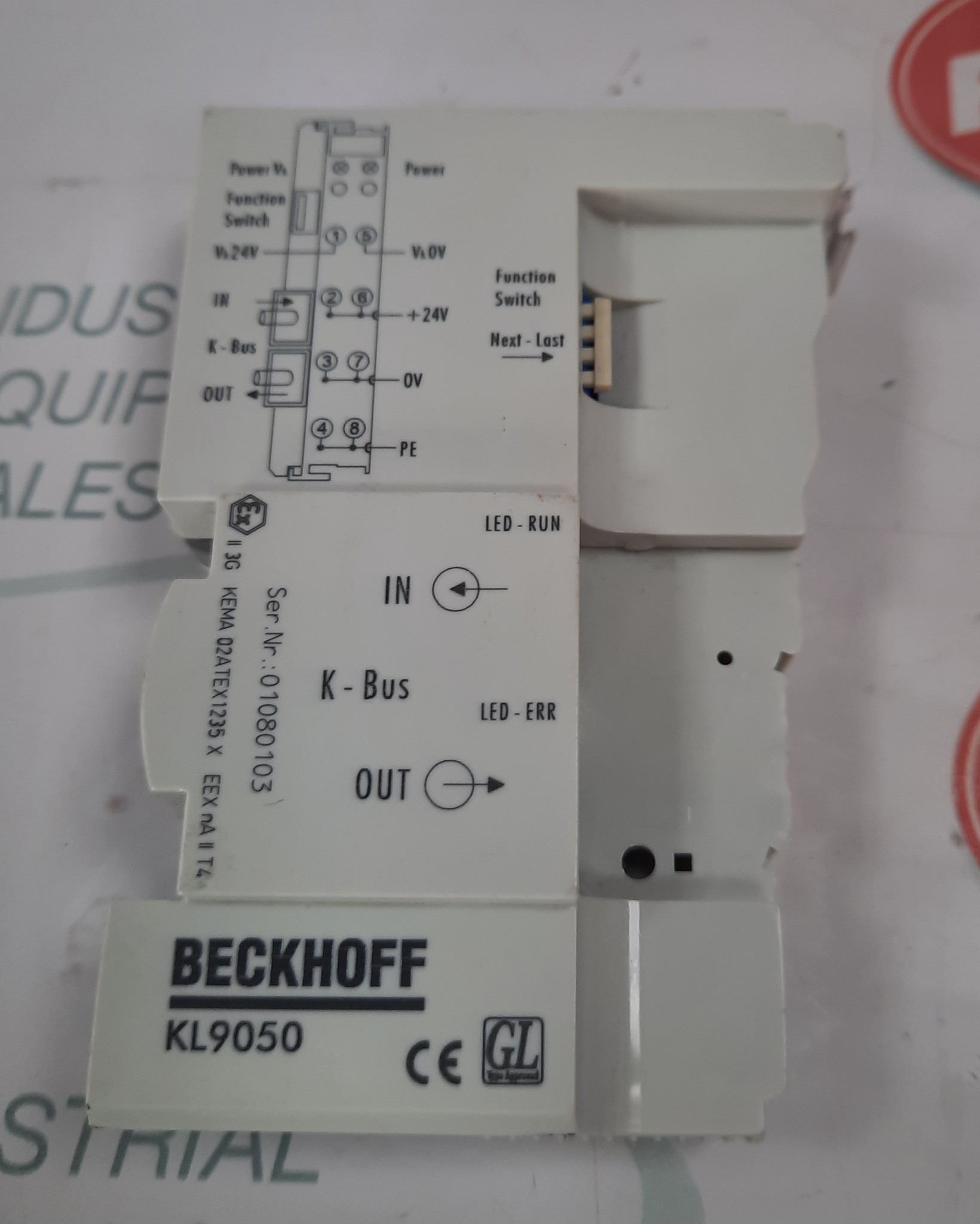 Beckhoff KL9050 Terminal Bus Extension - FUS Industrial