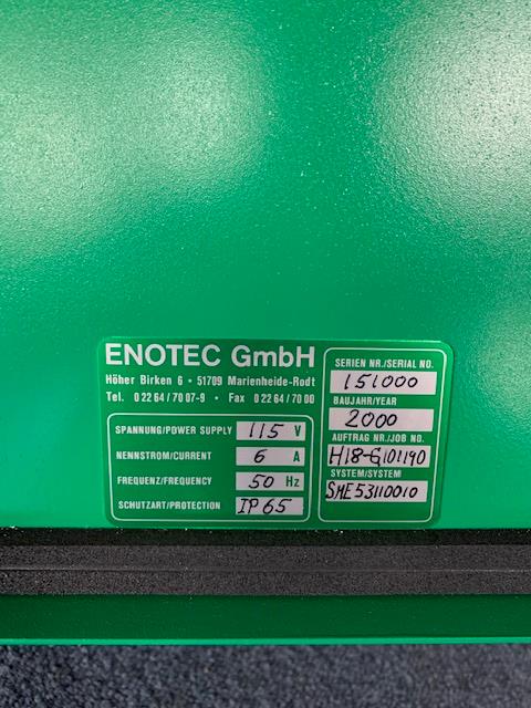 Enotec Oxitec 5000 Oxygen Analyser Fus Industrial