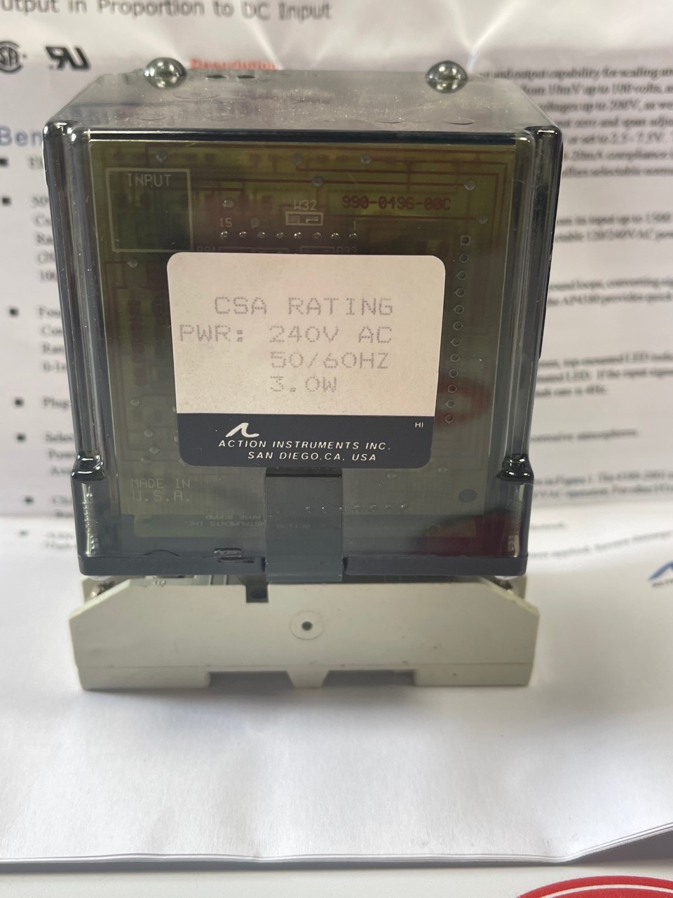 Action Pak MDL 4380-0000 DC Input Configurable Isolator - FUS Industrial