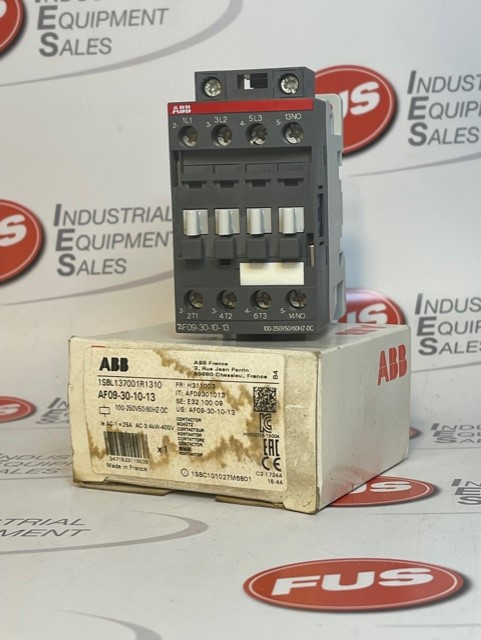 ABB AF09-30-10-13 Contactor 100-250V, 50/60 HZ 1SBL137001R1310 - FUS ...