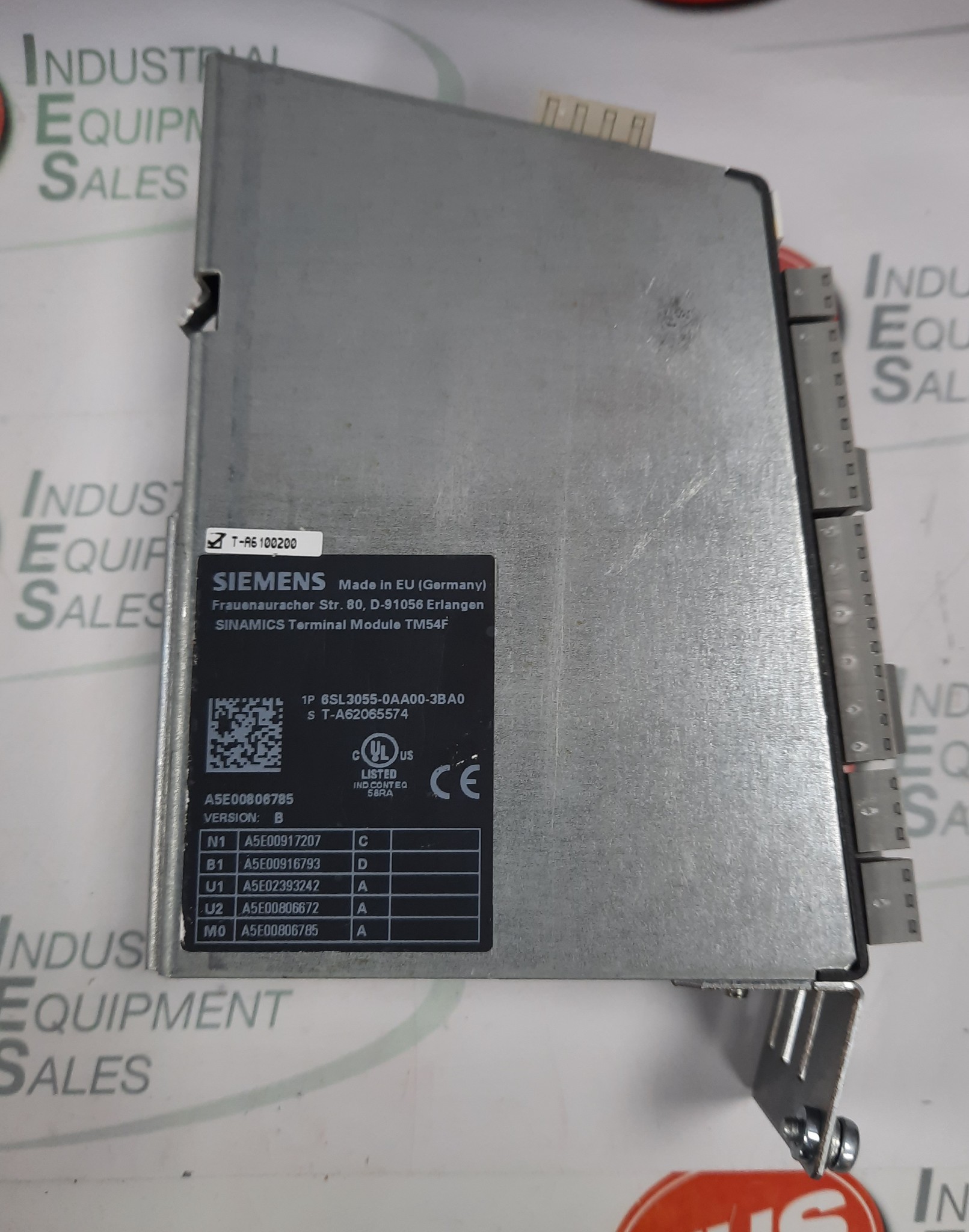 Siemens 6SL3055-0AA00-3BA0 Sinamics Terminal Module - FUS Industrial