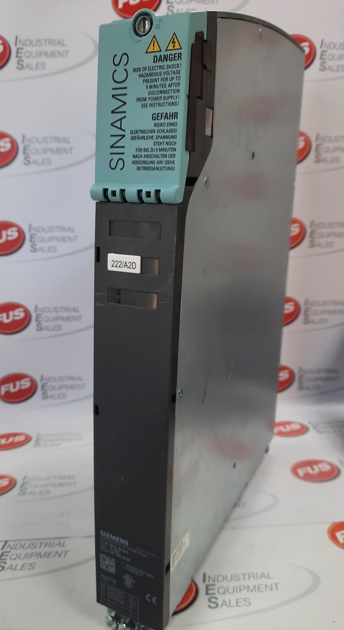 Siemens 6SL3120-2TE21-0AA4 Double Motor Module Version A DC 600v - FUS ...