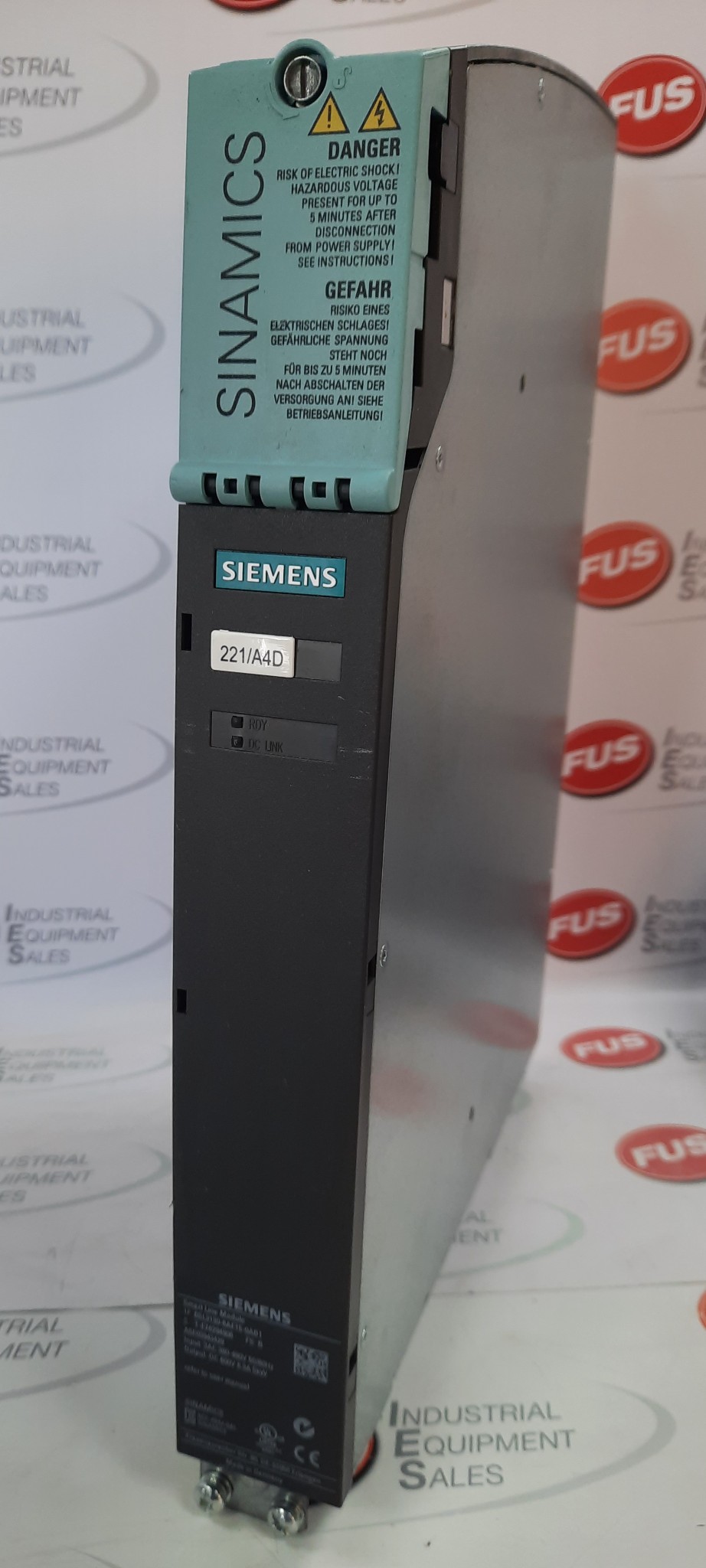 Siemens 6SL3130-6AE15-0AB1 Smart Line Module FS:B - FUS Industrial