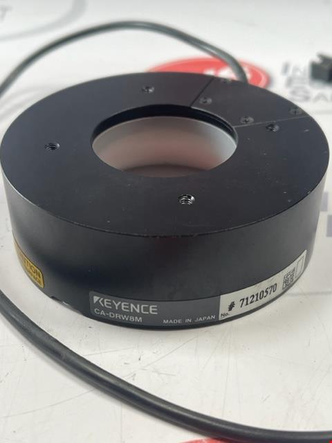 Keyence CA-DRW8M Multi Angle Light Source, White Ring Light - FUS ...