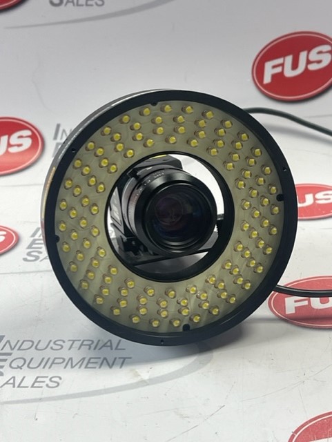 Keyence CV-035M CCD Hi-Speed Digital Camera with CA-DRW10F Illumination Ring - FUS Industrial