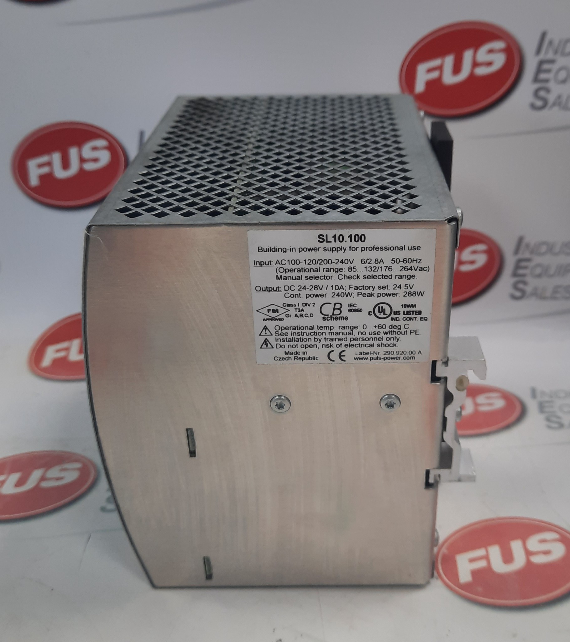 Puls SL10.100 Power Supply - FUS Industrial