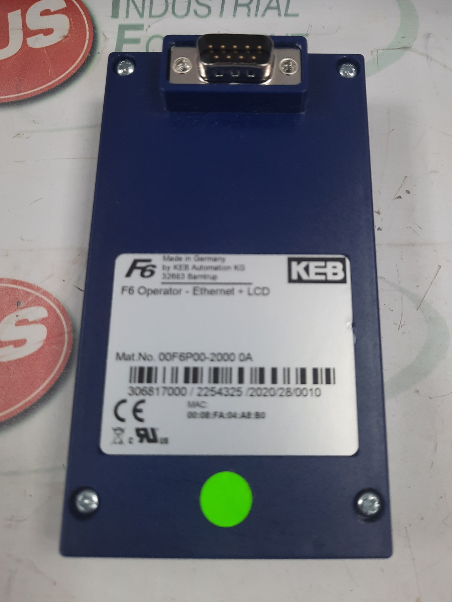 KEB 00F6000-CMAT/16F6K12-3511 Inverter with 00F6P00-2000 OA F6 ...