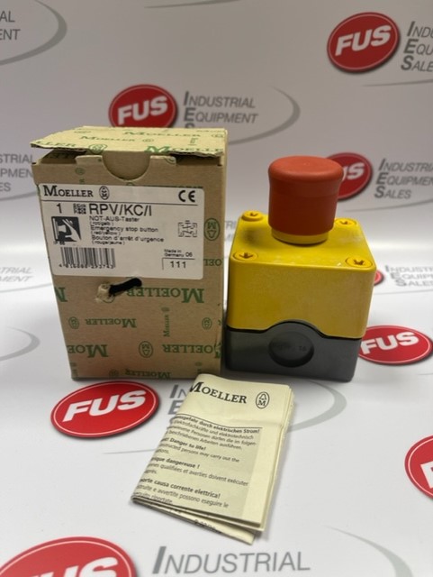 Moeller RPV/KC/I Emergency Stop Button - FUS Industrial