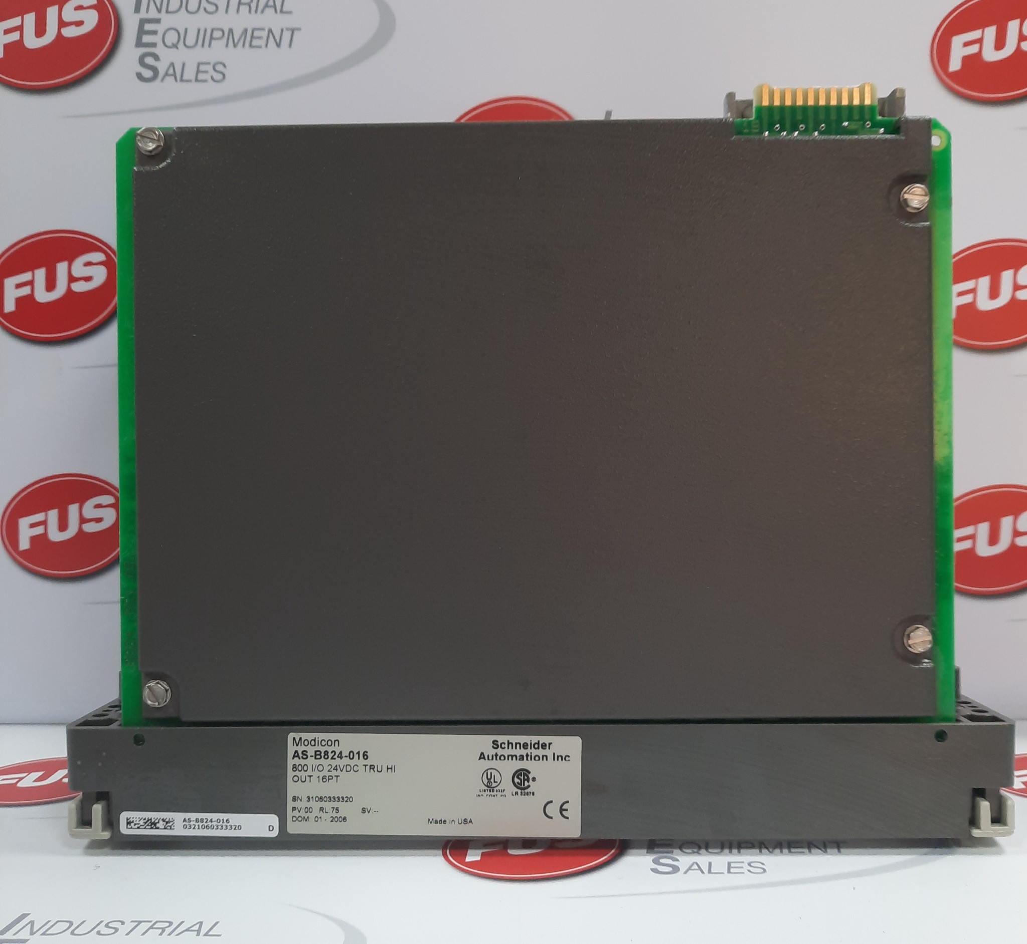 Schneider AS-B824-016 Modicon 800I/O 24VDC TRU HI OUT 16PT - FUS Industrial