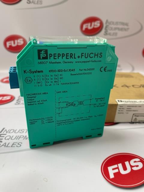 Pepperl & Fuchs KFDO-SD2-Ex1.1045 Valve Control Module - FUS Industrial