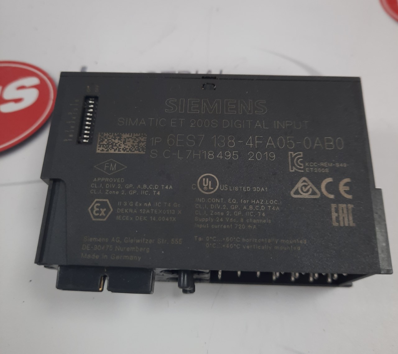 Siemens 6ES7 138-4FA05-0AB0 Profisafe Module - FUS Industrial