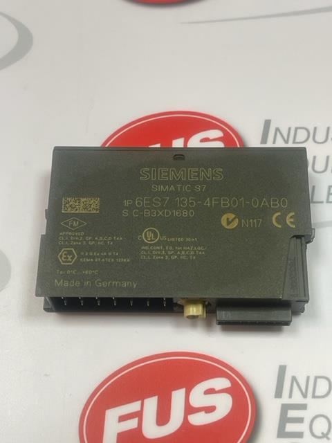 Siemens 6es7 135 4fb01 0ab0 Analog Output Module Fus Industrial