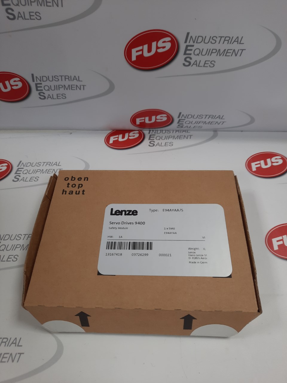 Lenze E94AYAA/S 1 x SM0 E94AYAA Safety Module Servo Drive 9400 - FUS ...