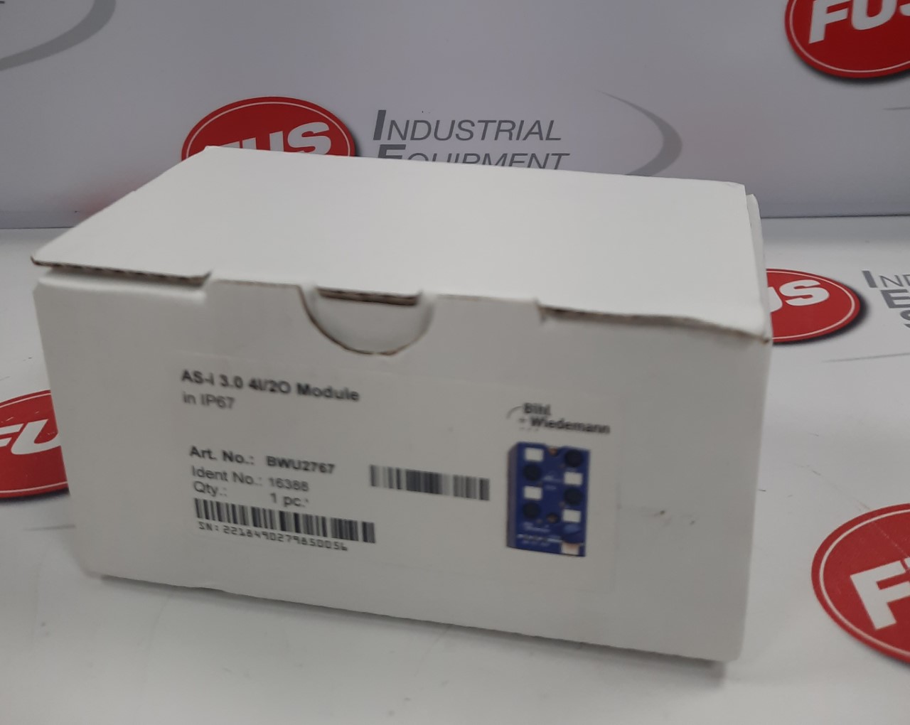Bihl + Wiedemann BWU2767 ID: 16388 AS-i 3.0 4I/2O Module - FUS Industrial
