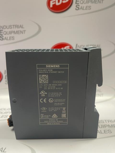 Siemens 6GK5 208-0BA00-2AB2 Scalance XB208 Industrial Ethernet Switch ...