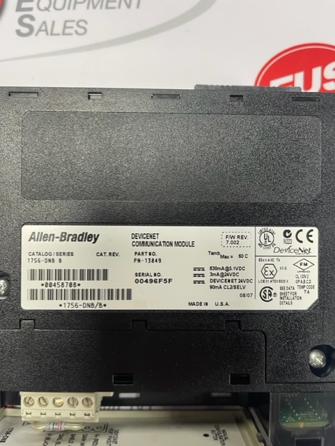 Allen-Bradley 1756-DNB B Devicenet Communication Module - FUS Industrial