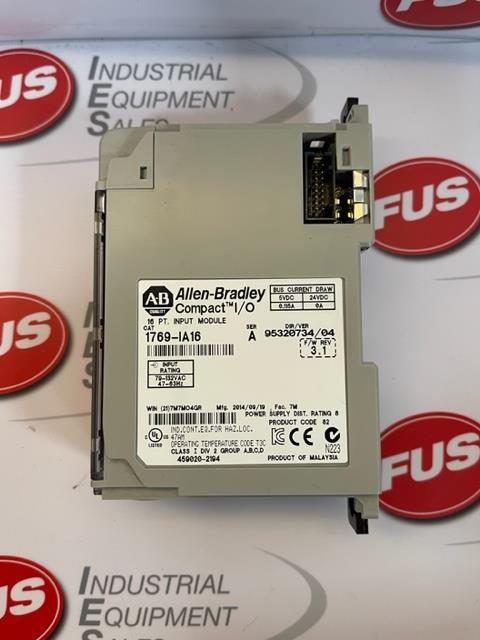 Allen-Bradley 1769-IA16 Compact I/O Module - FUS Industrial