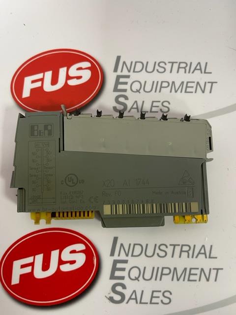B&R X20AI1744 REV.F0 Analog Input Module / X20 AI 1744 - FUS Industrial