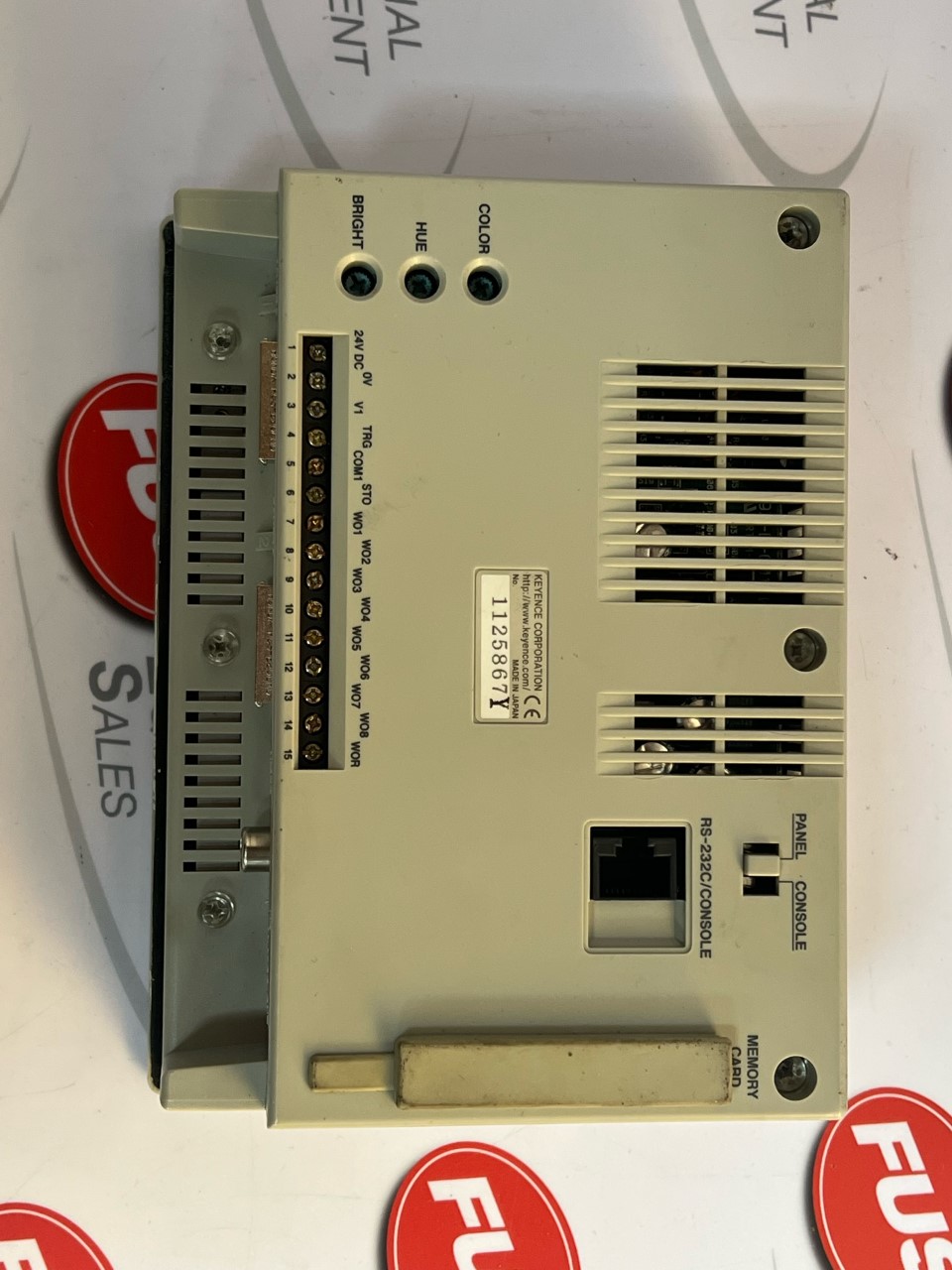 Keyence CV-751P Operator Panel/HMI - FUS Industrial