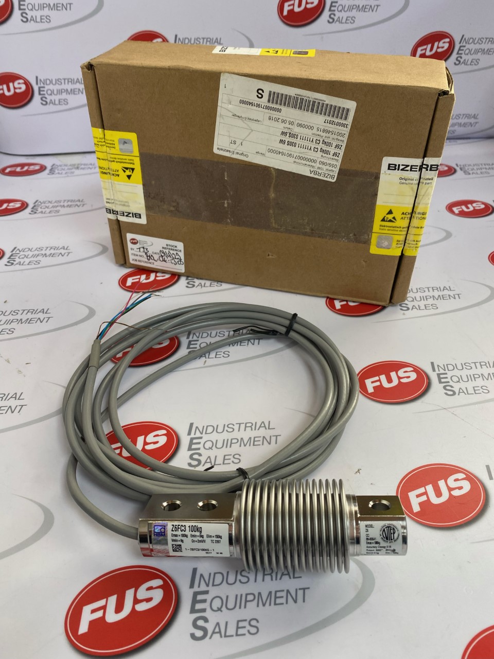 Bizerba HBM 26FC/100kg Pressure-Type Load Cell - FUS Industrial