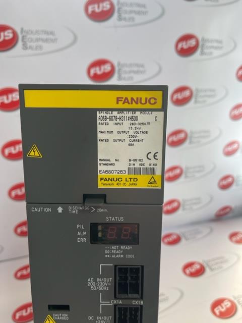 FANUC A06B-6078-H311#H500 Spindle Amplifier Module - FUS Industrial
