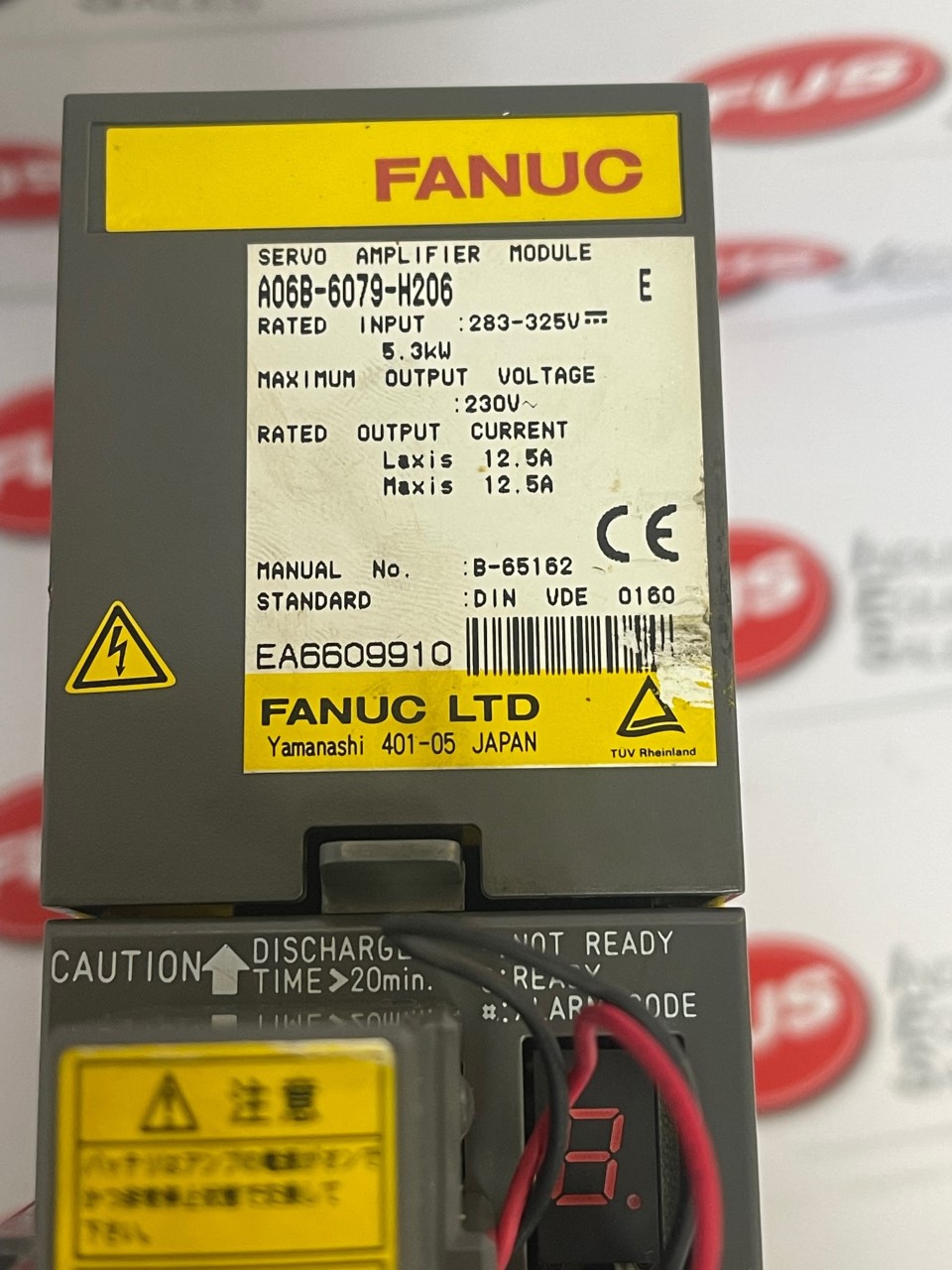 FANUC A06B-6079-H206 Servo Amplifier Module, 5.3KW - FUS Industrial