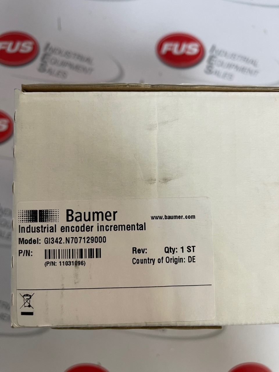 Baumer G1342.N707129000 Industrial Incremental Encoder - FUS Industrial
