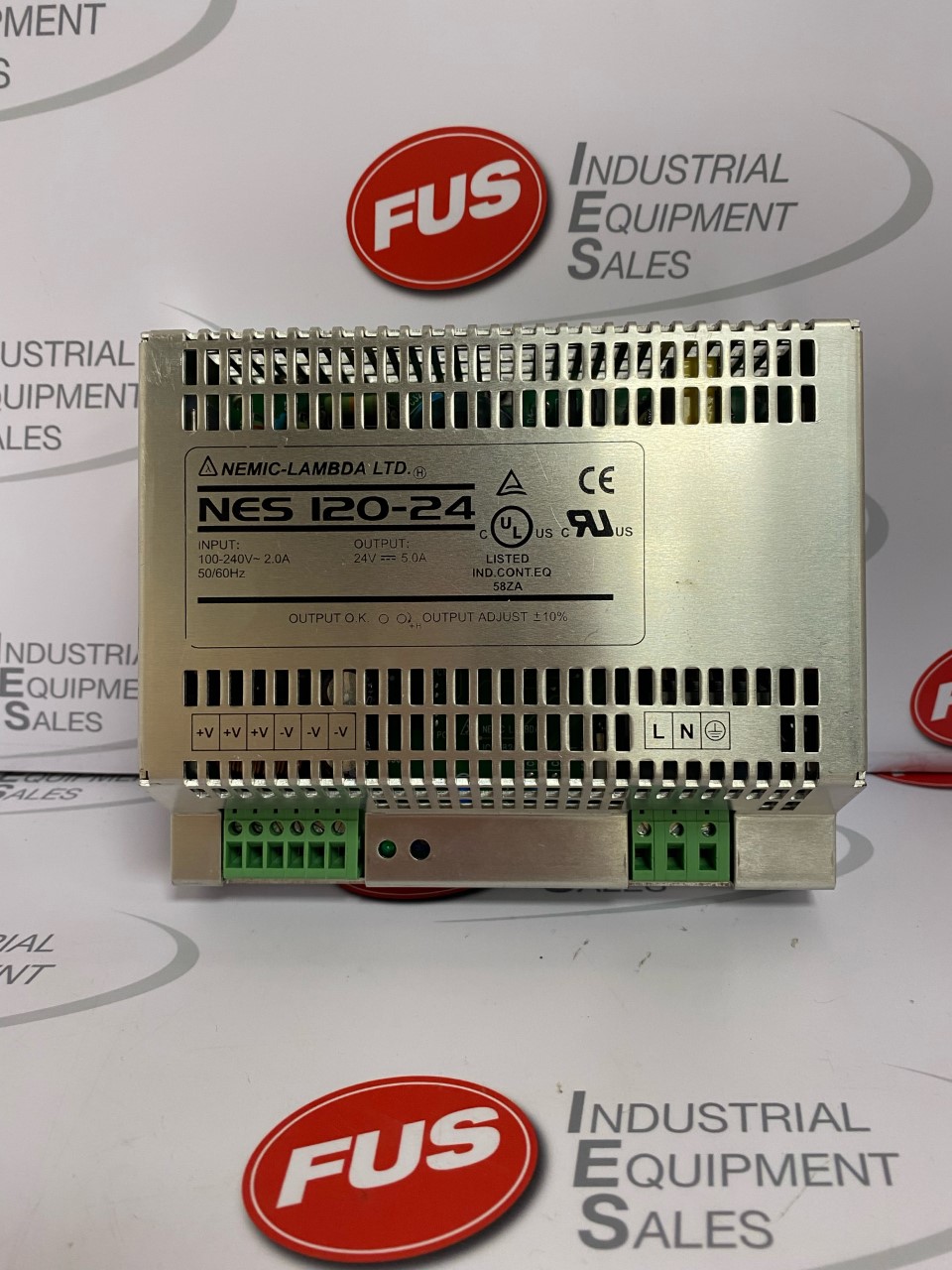 Nemic-Lambda NES 120-24 Switching Power Supply - FUS Industrial