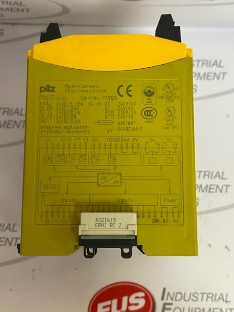 Pilz PNOZ m2p Base Unit Module Press Function, Id No: 773120 - FUS ...