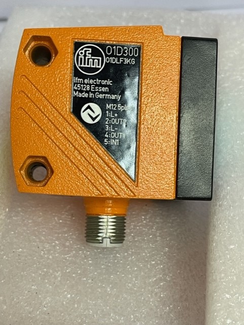 IFM 01D300 Laser Level Distance Sensor 01DLF3KG - FUS Industrial