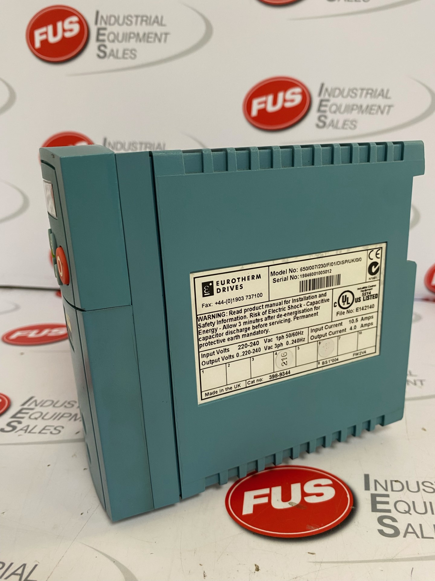 Eurotherm 650/007/230/F/01/DISP/UK/0/0 Driver Inverter - FUS Industrial