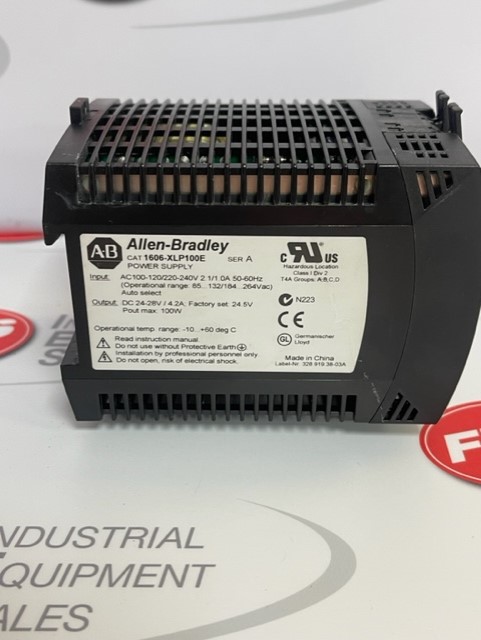 Allen Bradley 1606-XLP100E Power Supply - FUS Industrial