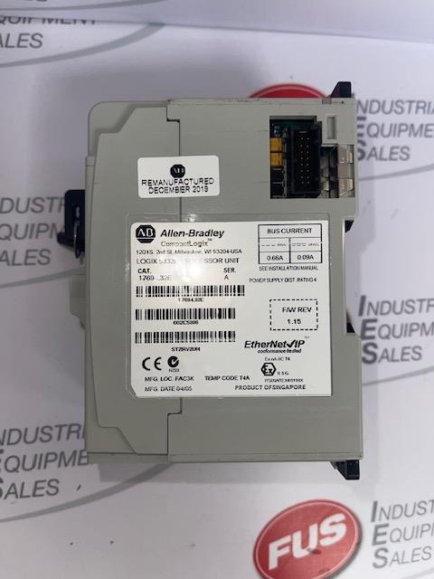 Allen-Bradley 1769-L32E LOGIX 5332E PROCESSOR UNIT - FUS Industrial