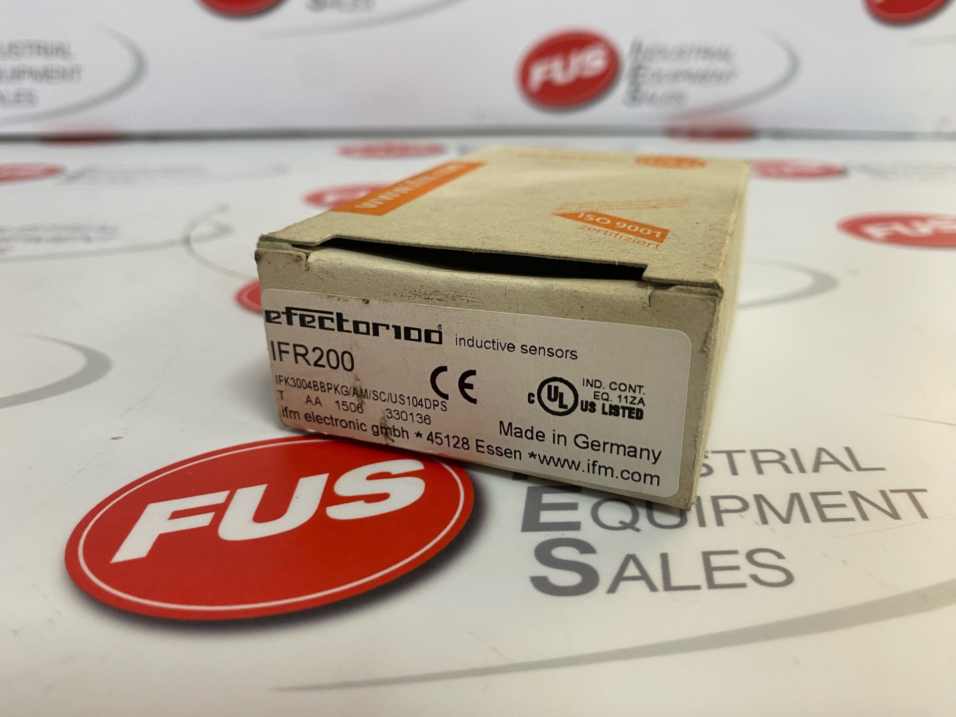 IFM IFR200, IFK3004BBPKG/AM/SC/US-104-DPS-IFR200 INDUCTIVE SENSOR - FUS ...