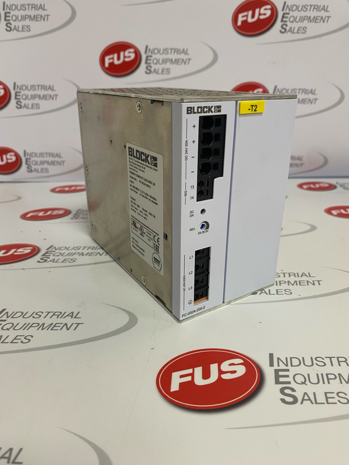 Block PC-0324-200-2 Power Compact -3AC/24DC-20 - FUS Industrial