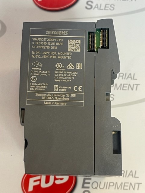 Siemens 6ES7510-1SJ01-0AB0 Simatic ET 200SP F-CPU - FUS Industrial