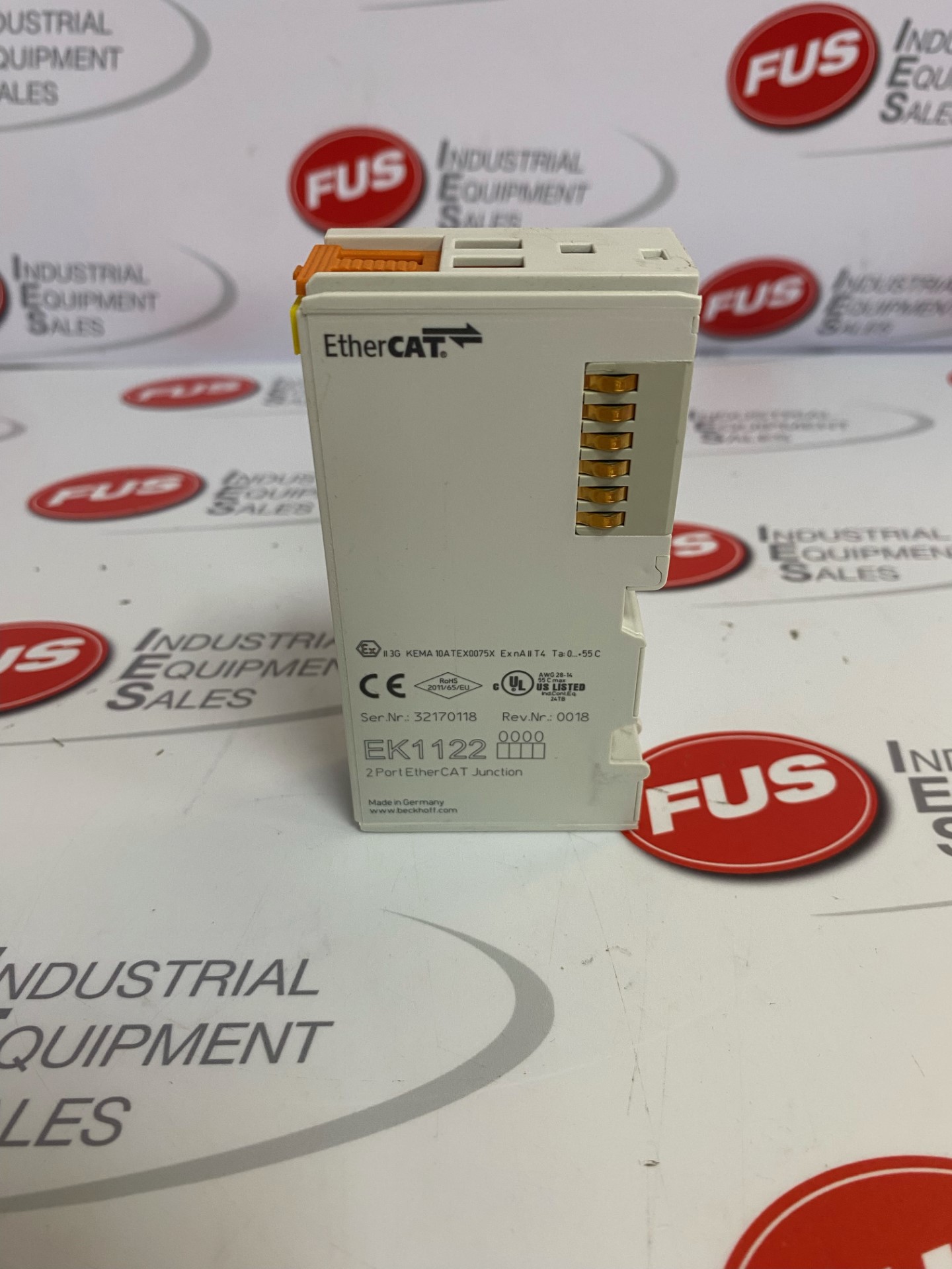 Beckhoff EK1122 EtherCAT Junction Module - FUS Industrial
