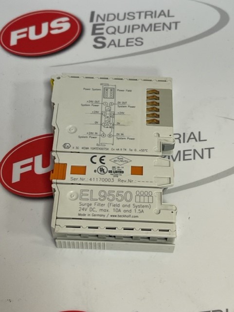 Beckhoff EL9550 (Field and System) Module - FUS Industrial