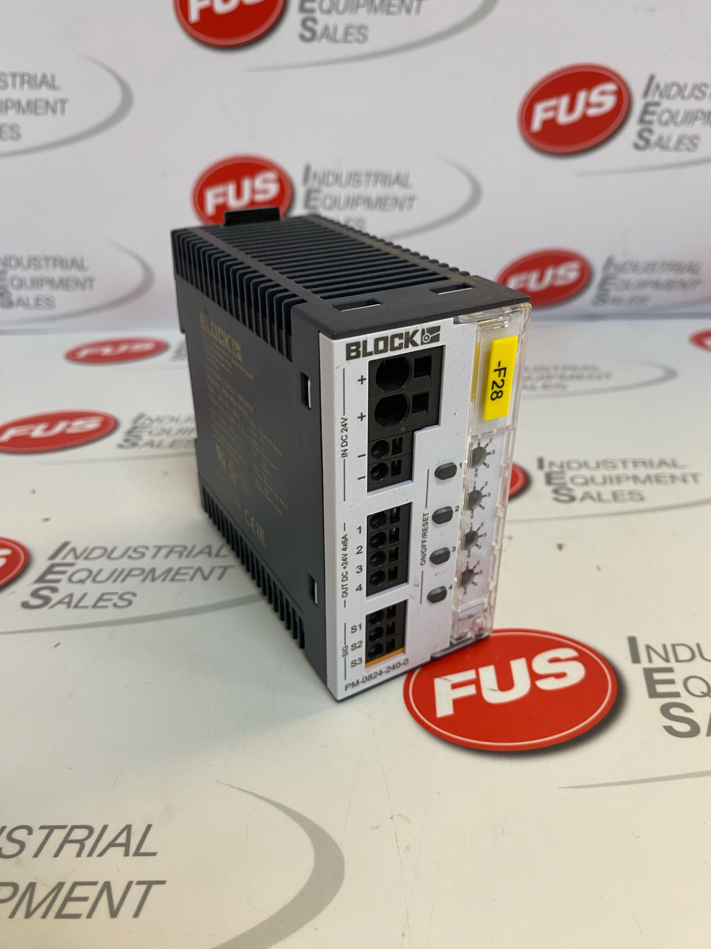 Block PM-0824-240-0 Electronic Circuit Breaker - FUS Industrial