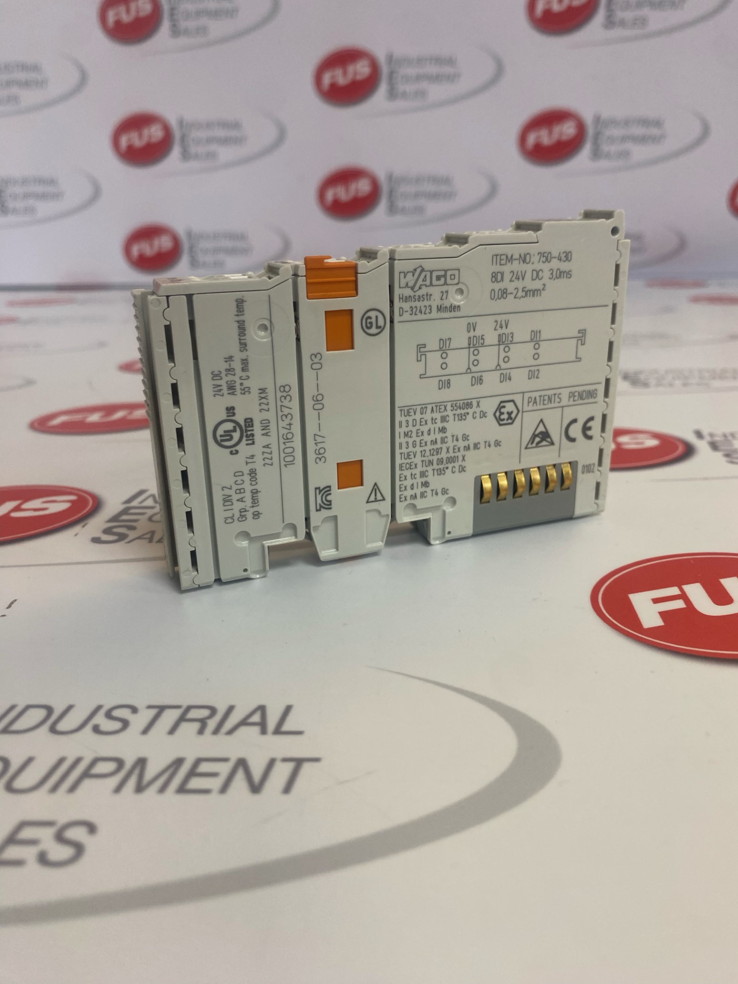 WAGO 750-430 8 Channel Input Module - FUS Industrial