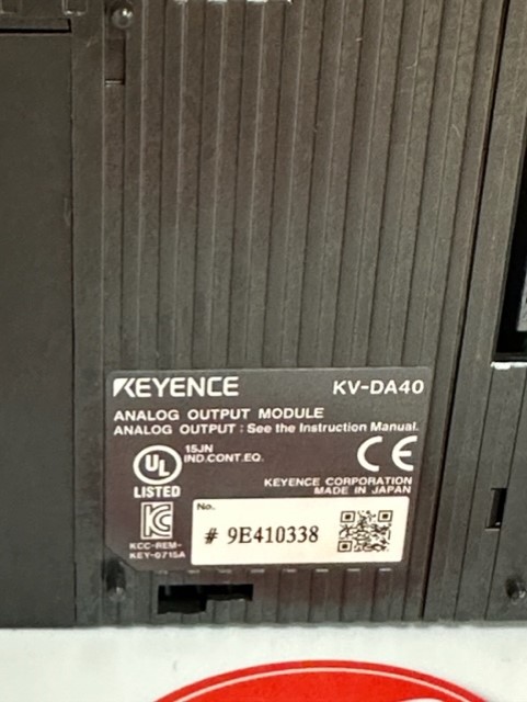 Keyence KV-LDA40 Analog Output Module - FUS Industrial