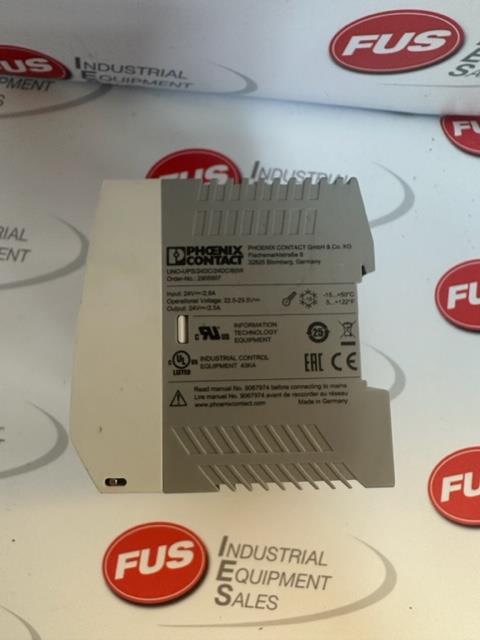 Phoenix Contact UNO-UPS/24DC/24DC/60W - FUS Industrial