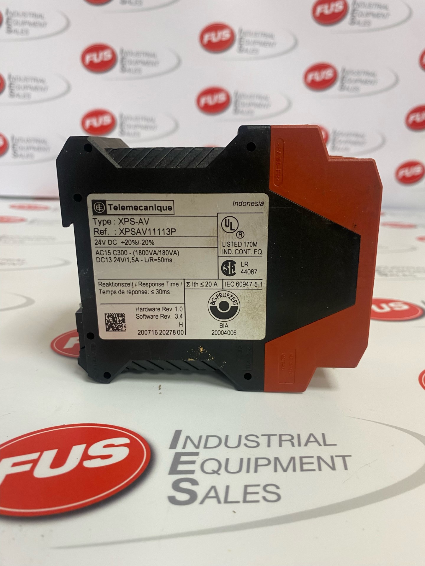 Telemecanique XPS-AV Safety Relay XPSAV11113P - FUS Industrial