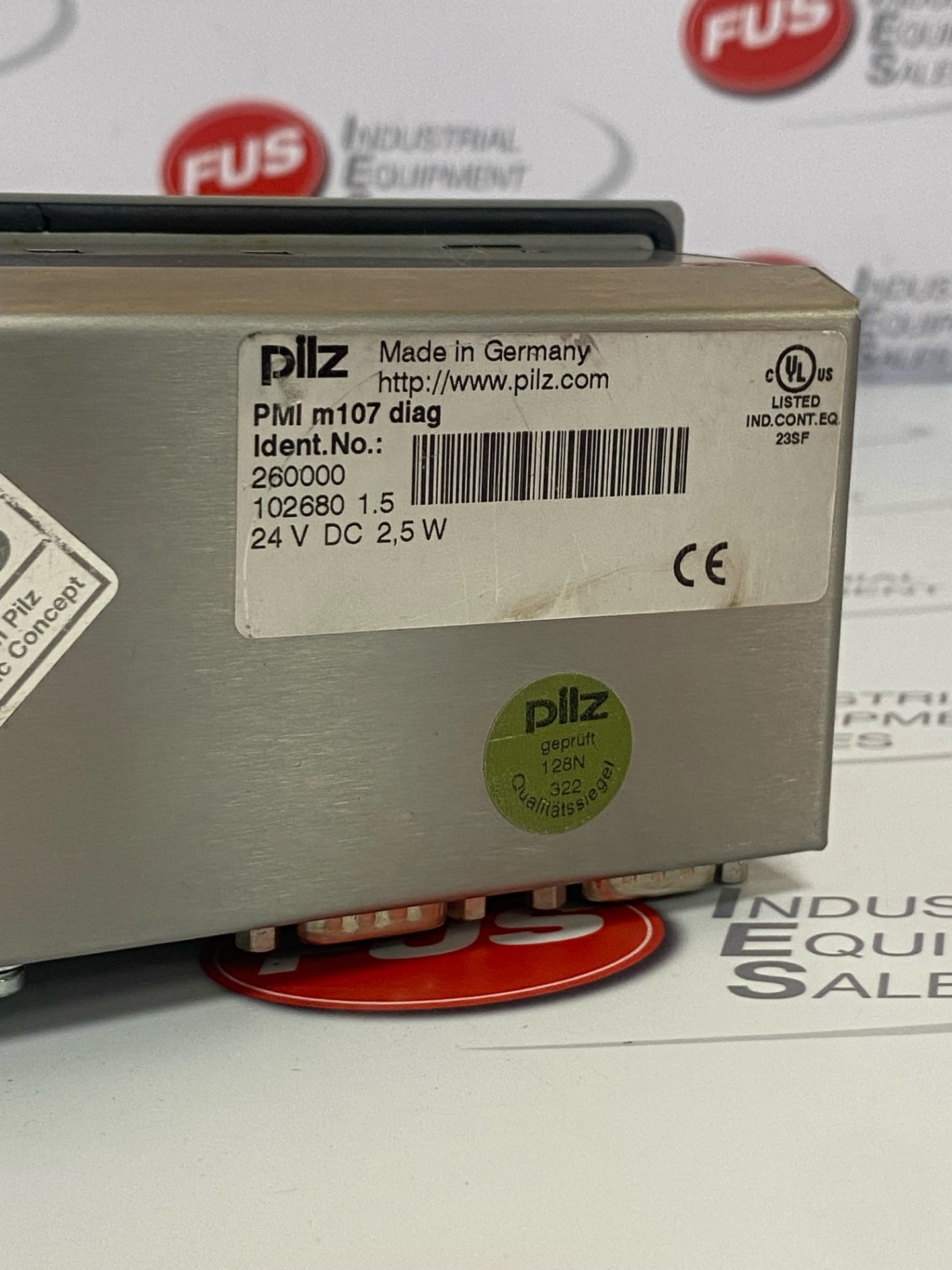 Pilz PMI m107 diag Operator Interface - FUS Industrial