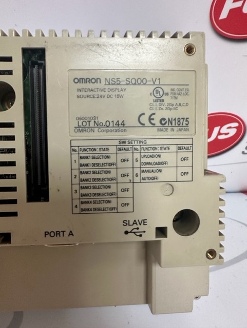 OMRON NS5-SQ00-V1 Interactive Display HMI - FUS Industrial